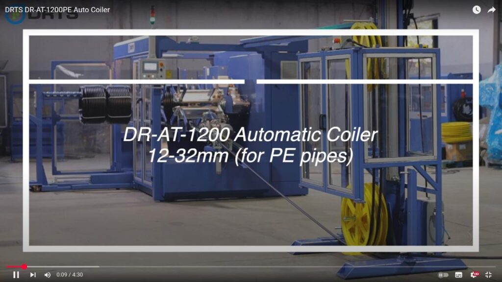 DRTS Fully Automatic Pipe Coiler Machine - Learn More Here!